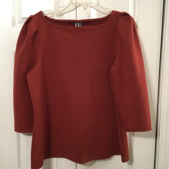Worthington | Tops | Worthington Rust Colored Blouse | Poshmark